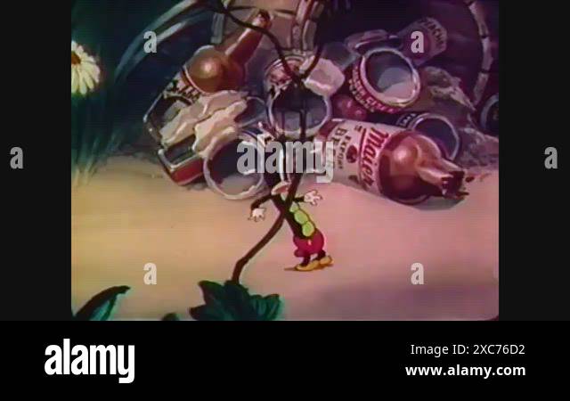 1939 - In this animated film, a worm tricks the bird chasing him into ...