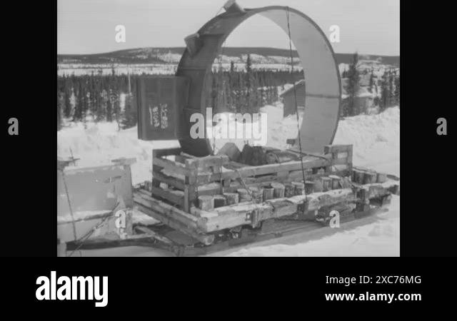 1956 - A montage of jobs worked by engineers in Canada include the ...