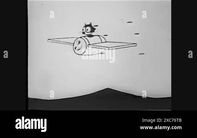 1927 - In this animated film, Felix the Cat gets his plane out of a ...