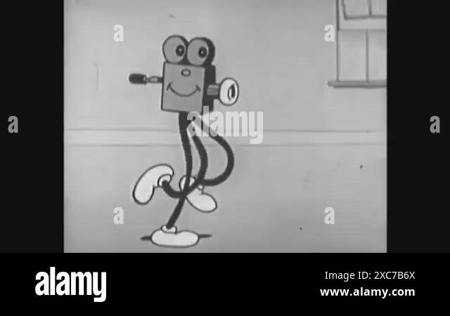 USA - 1931 - In this animated film, an anthropomorphized camera shoots ...