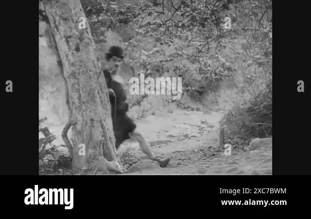 USA - 1914 - In this silent movie set in prehistoric days, a caveman ...