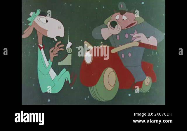 MEXICO - 1962 - In this animated Cold War propaganda film, a wolf space ...