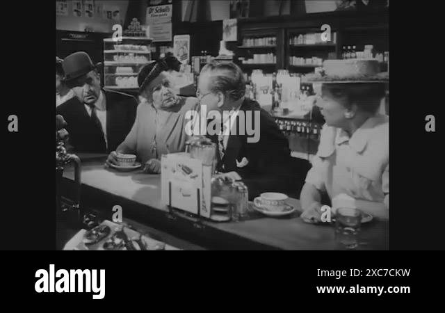 USA - 1950 - In this comedy film, a server at an ice cream parlor ...