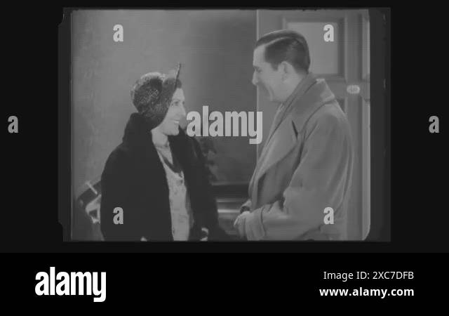 US - 1938 - in this parody, a bellboy lingers in a hotel room after ...