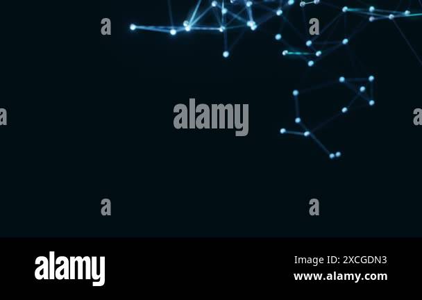 Digital Plexus Wave Triangulation Shapes Futuristic Technology Neural