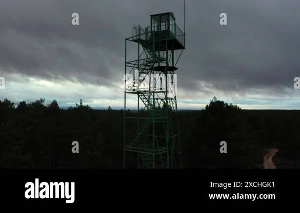 Forest fire observation tower Stock Videos & Footage - HD and 4K Video ...