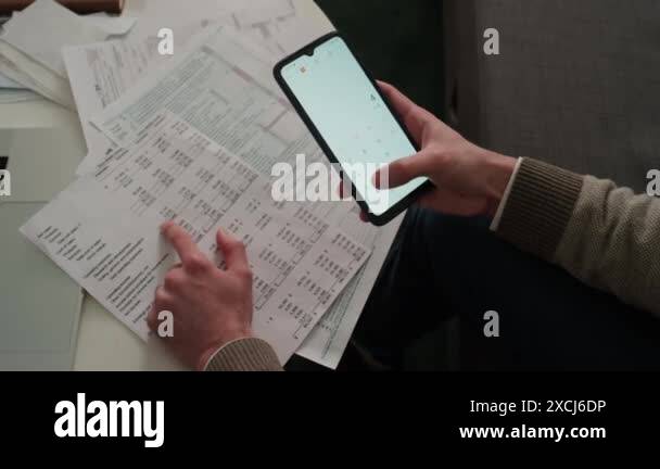 Bank statement calculator Stock Videos & Footage - HD and 4K Video ...