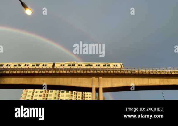 White rainbow bridge Stock Videos & Footage - HD and 4K Video Clips - Alamy