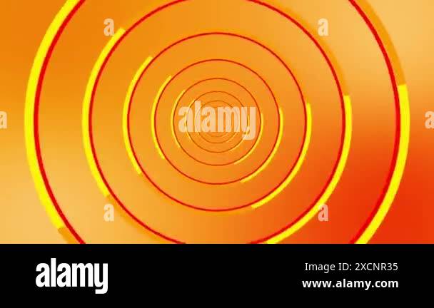 Circle seamless looped rotating tunnel moving forward in motion speed ...