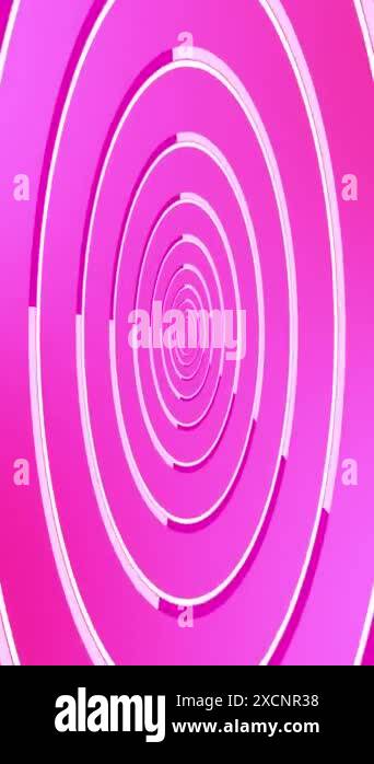 Circle seamless looped rotating tunnel moving forward in motion speed ...