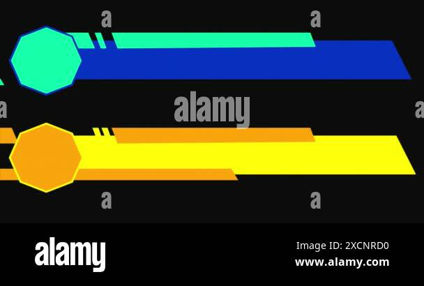 Designed cool lower third-pack animation in different colors 4k - Alpha ...