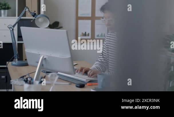 Professional asian woman typing Stock Videos & Footage - HD and 4K ...