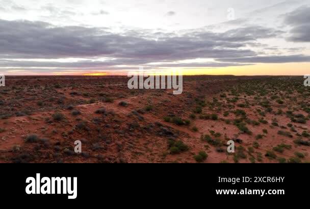 Experience the Breathtaking Sunset Over Simpson Desert in 4Kserene and ...