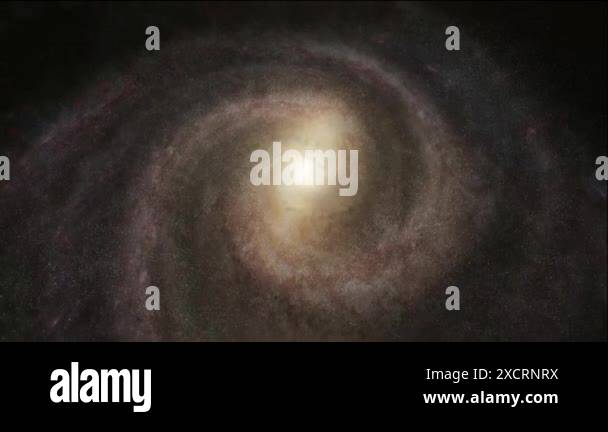 The Milky Way galaxy. A spiral galaxy, home of our solar system and ...