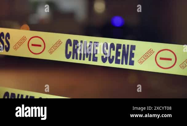 Crime police death road sign Stock Videos & Footage - HD and 4K Video ...