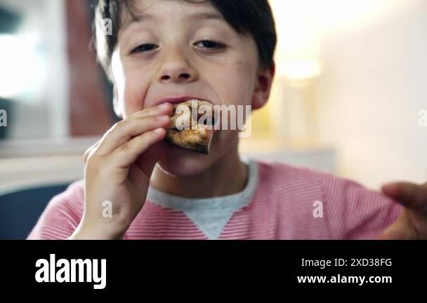 Child making funny face eating Stock Videos & Footage - HD and 4K Video ...