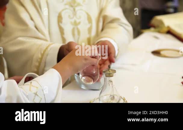 Catholic priest at a ceremony Stock Videos & Footage - HD and 4K Video ...