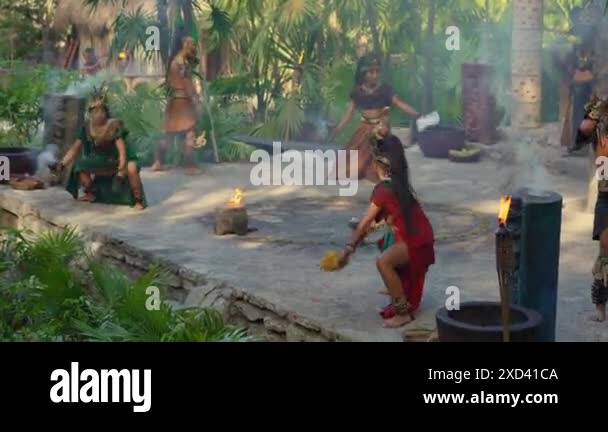 Mayan people costume mesoamerica Stock Videos & Footage - HD and 4K ...