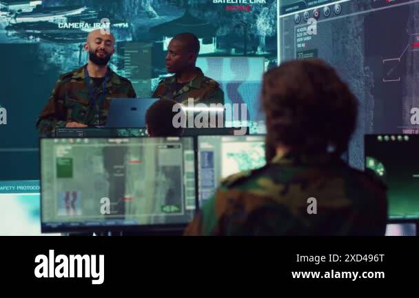 Army officers providing details for a new national safety mission ...