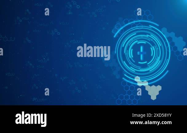 Digital world medical science dna research background. Medical ...