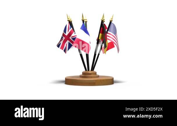 G7 flags Stock Videos & Footage - HD and 4K Video Clips - Alamy