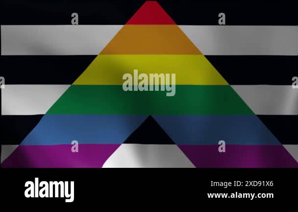 STRAIGHT ALLY flag of lgbt, pride and transgender, flag of the month ...
