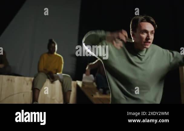 Dramatic performance on stage Stock Videos & Footage - HD and 4K Video ...