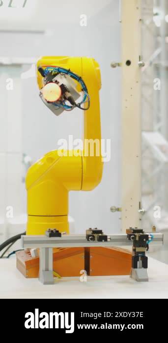 Warsaw, Poland, Robotics Expo 16 May 2024, exhibition of automated ...