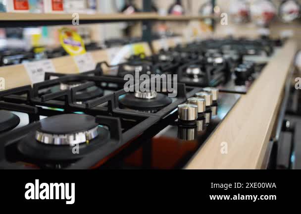 Stove burners electric and gas cooker Stock Videos & Footage - HD and ...