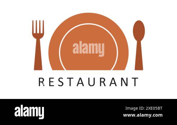 Restaurant logo Stock Videos & Footage - HD and 4K Video Clips - Alamy