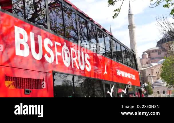 Red tour double decker bus Stock Videos & Footage - HD and 4K Video ...