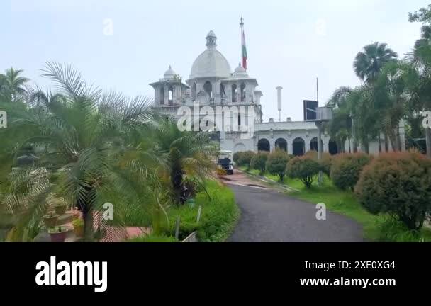 Agartala, tripura, india 26 may 2022. The ujjayanta palace is a museum ...