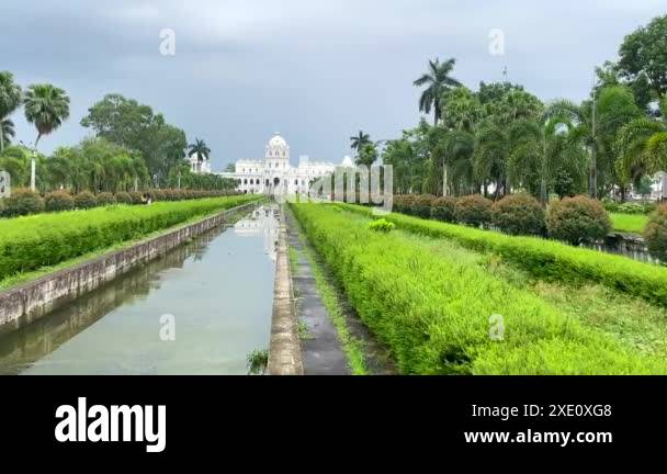 Agartala, tripura, india 26 may 2022. The ujjayanta palace is a museum ...