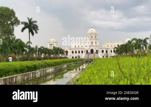 Agartala, tripura, india 26 may 2022. The ujjayanta palace is a museum ...
