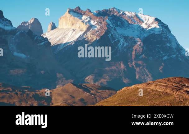 Mountain panorama torres del Stock Videos & Footage - HD and 4K Video ...