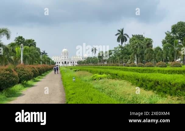 Agartala, tripura, india 26 may 2022. The ujjayanta palace is a museum ...