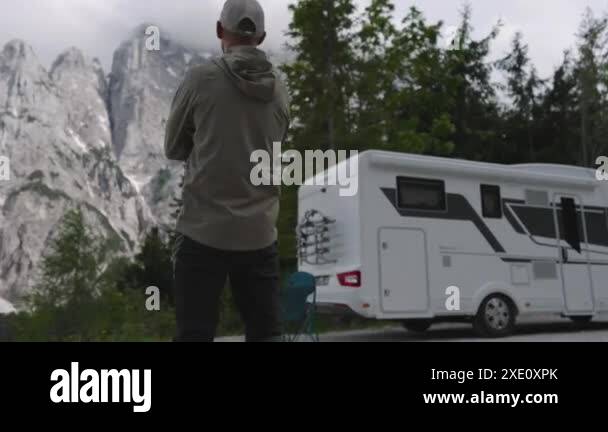 Campervan in alps Stock Videos & Footage - HD and 4K Video Clips - Alamy