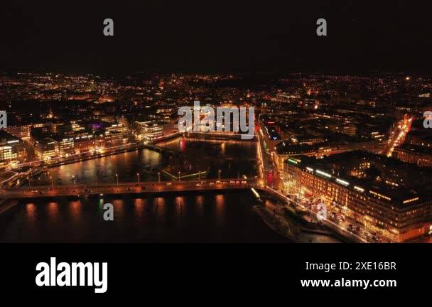 Discover the stunning night view of Geneva, Switzerland from above. The ...