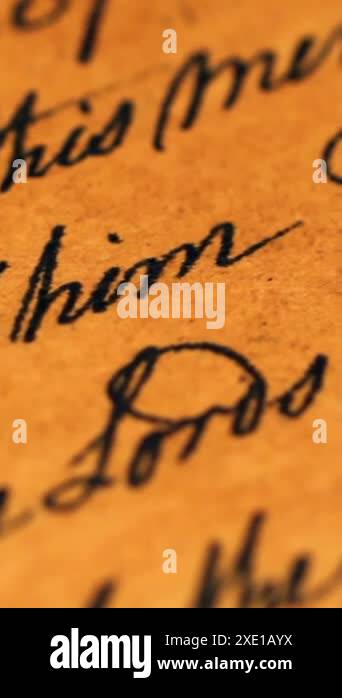 Antique paper manuscript Stock Videos & Footage - HD and 4K Video Clips ...
