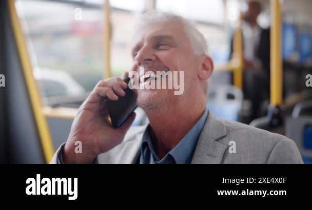 Conversation on public transport Stock Videos & Footage - HD and 4K ...