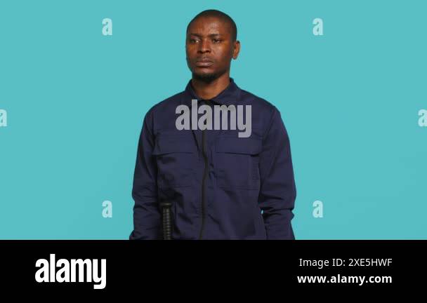 Security guard tasked with preventing criminal activity and detaining ...