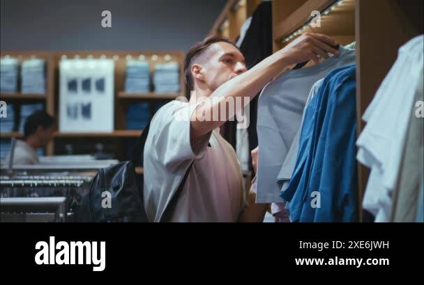 Man clothing store Stock Videos & Footage - HD and 4K Video Clips - Alamy