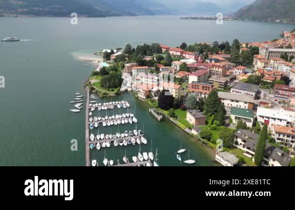Bellano and Varena are small towns on the eastern shore of Lake Como in ...