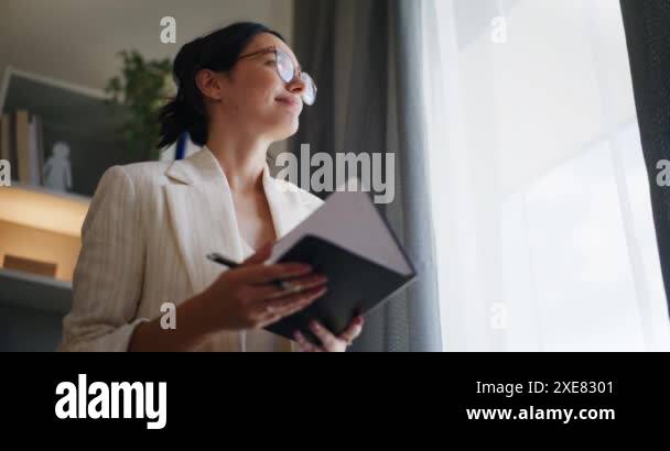Reflective woman Stock Videos & Footage - HD and 4K Video Clips - Alamy