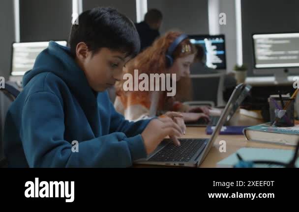 Teenage boy write computer Stock Videos & Footage - HD and 4K Video ...