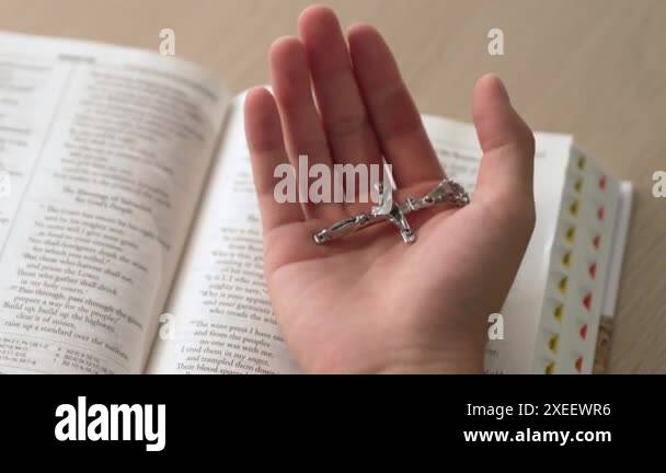 Sense of devotion and spiritual fulfill with christian catholic ...