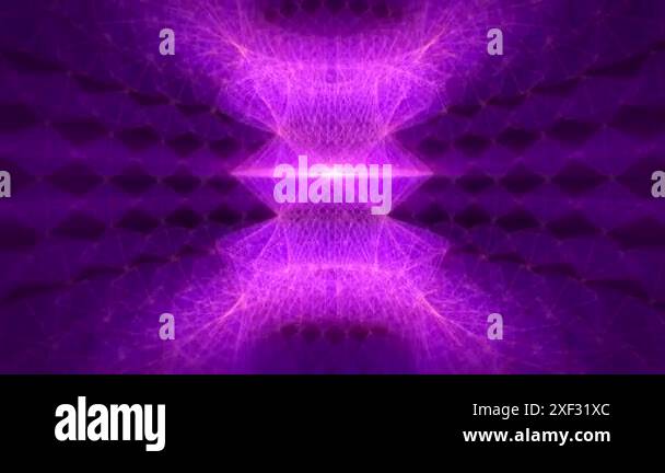 Astral transparent structure made of bright hi-tech lines and shiny ...