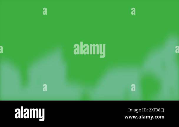 Animation video loop ice element cartoon effect on green screen ...