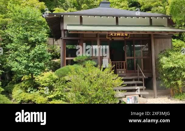 Kamakura, Japan- 14 May, 2024: Fukutoku Benzaiten shrine inside the Hasedera temple in Kamakura ...