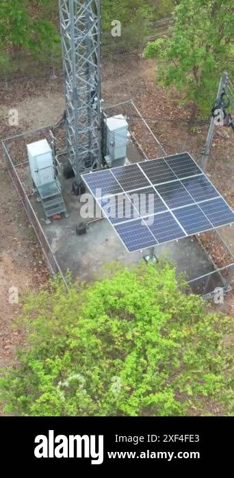 Telecommunication tower solar Stock Videos & Footage - HD and 4K Video ...